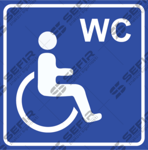 Oznaka pristučanog WC-a – Znakovi Sigurnosti